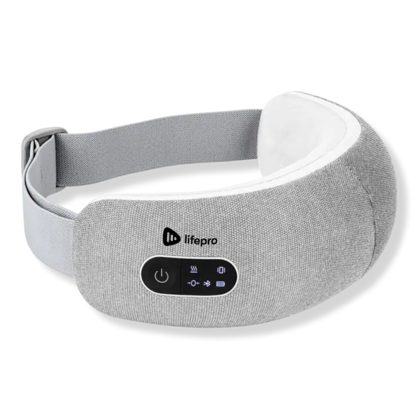 LIFEPRO Oculax Heated Eye Massager With Heat & Vibration - Gray