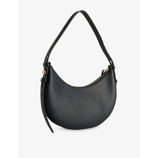 Tory Burch Romy Half Moon Suede Shoulder Bag