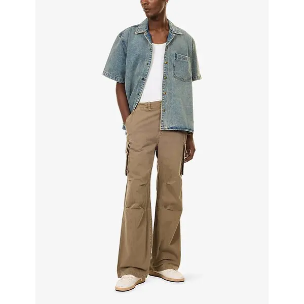 1886 Hawaii Short-sleeve Denim Shirt