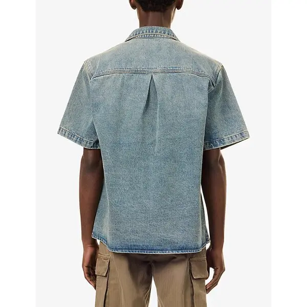 1886 Hawaii Short-sleeve Denim Shirt