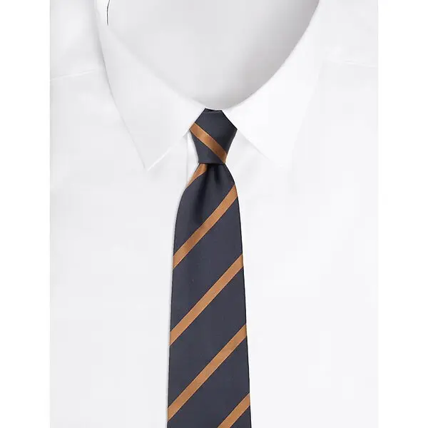 Dunhill Striped Silk Tie