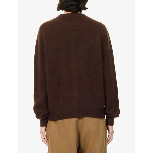 Frenckenberger Mini Bomber Wool-and-silk Cardigan