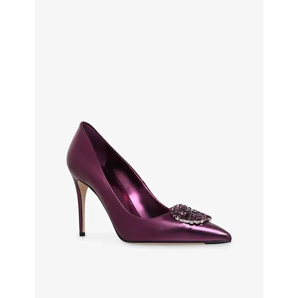 Dolce Vita Mikel Leather Ballet Flats - Wine