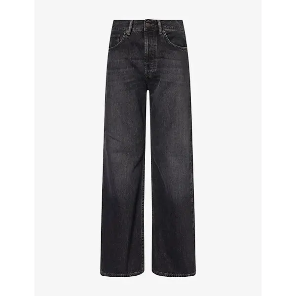 Acne Studios Regular-fit Wide-leg Denim Jeans