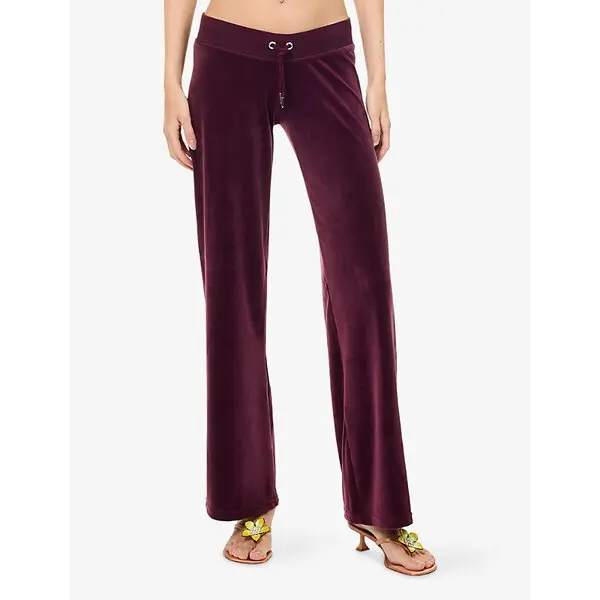 Juicy Couture Crystal-embellished Jogging Bottoms - Winetasting