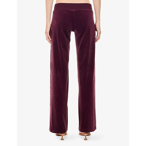Juicy Couture Crystal-embellished Jogging Bottoms - Winetasting
