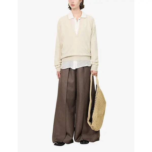 Frenckenberger Johnny V-neck Cashmere Jumper