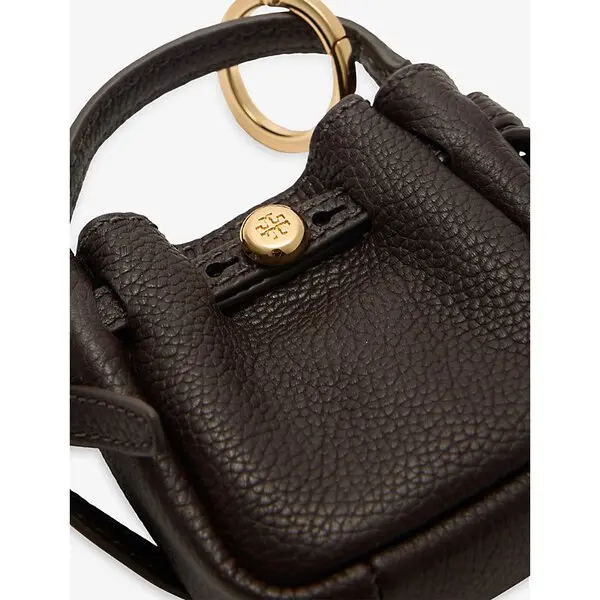 Tory Burch Romy Leather Bucket Bag Charm