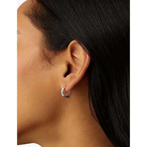MISSOMA Classic Tunnel Mini -plated Hoop Earrings