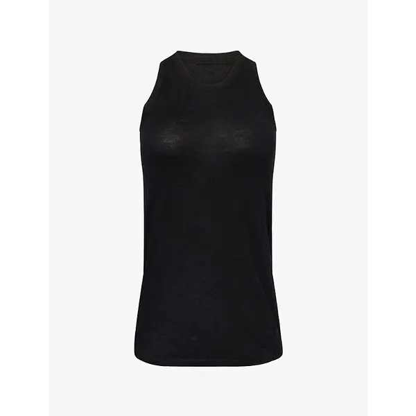 Frenckenberger Cashmere Tank Top - Black