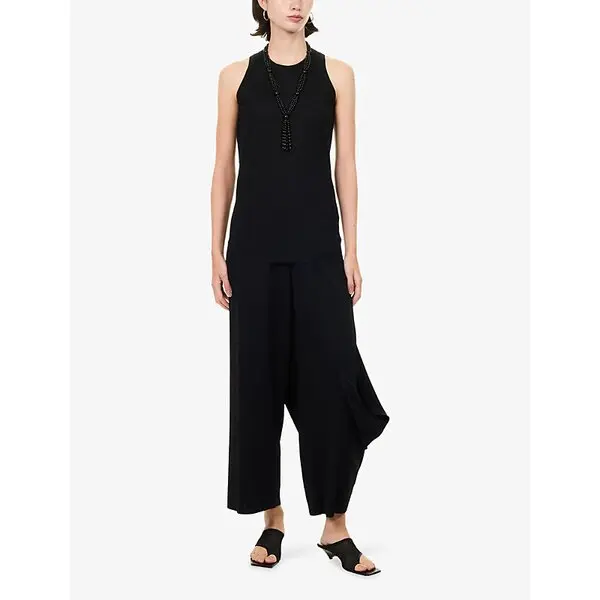 Frenckenberger Cashmere Tank Top - Black