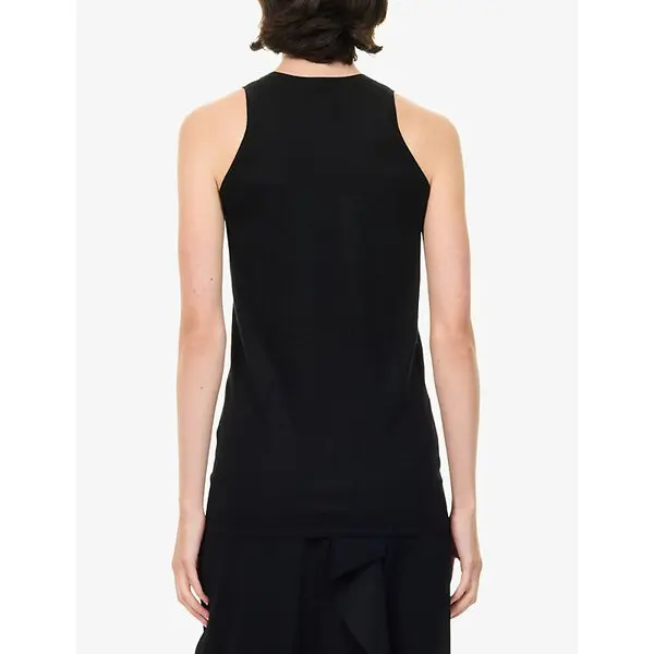 Frenckenberger Cashmere Tank Top - Black