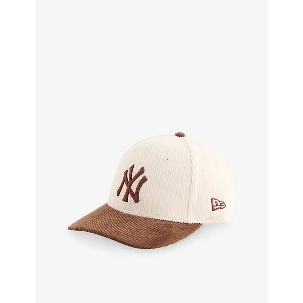 New Era Cotton-corduroy Baseball Cap - Light Beige