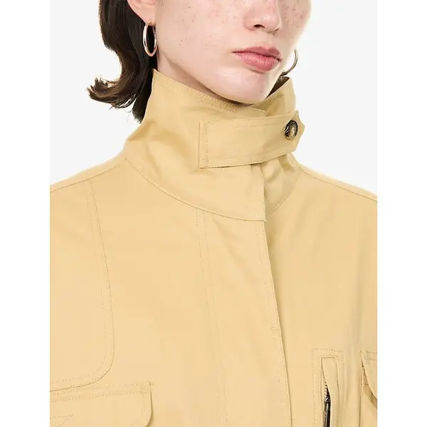 Isabel Marant Étoile Isane Zip-pocket Cotton Parka Jacket