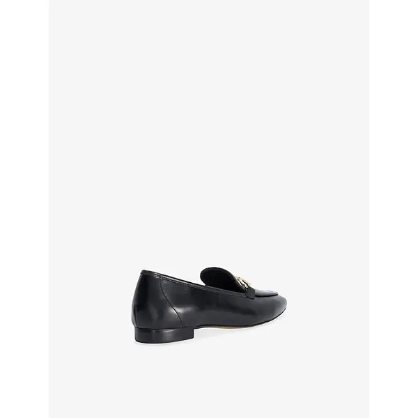 DUNE Grained Leather Loafers