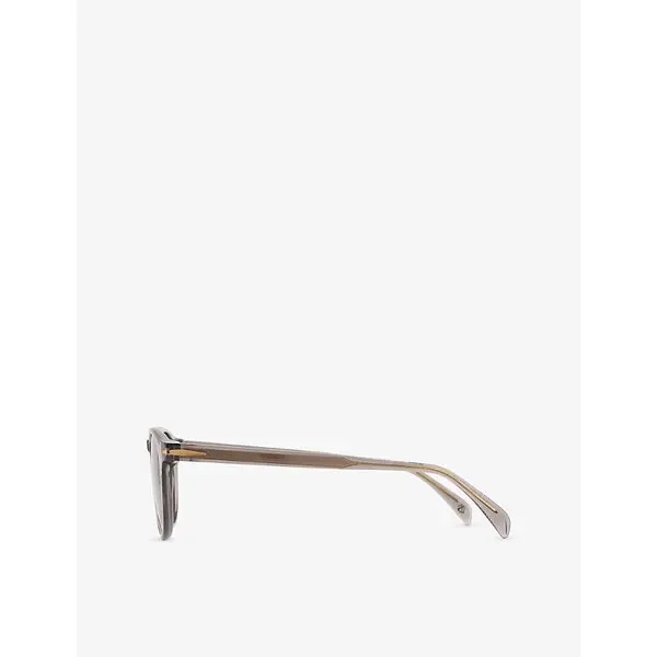 DB EYEWEAR BY DAVID BECKHAM 1036/s Round-frame Acetate Sunglasses