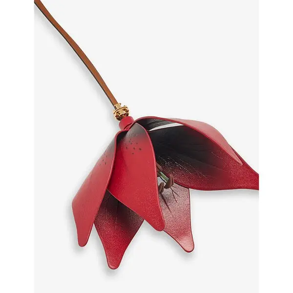 Tory Burch Flower Leather Bag Charm