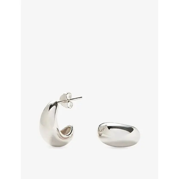 MISSOMA Savi Dome -plated Brass Mini Hoop Earrings