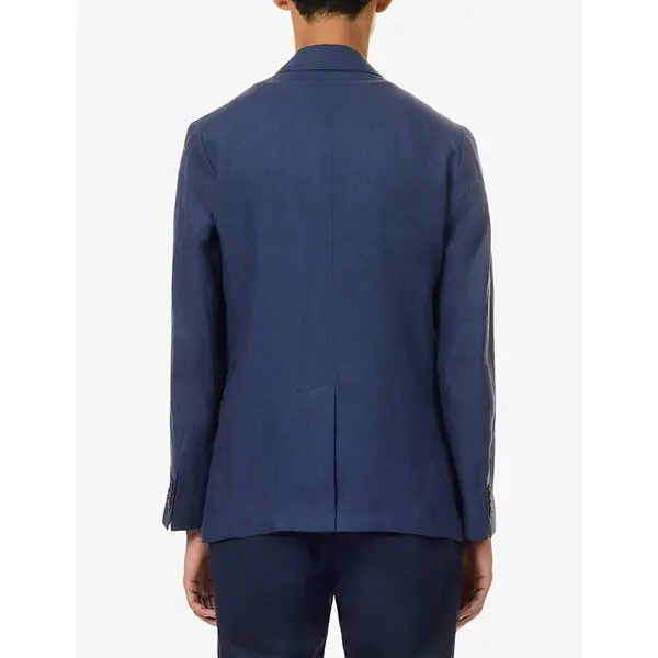 Sunspel Unstructured Linen Blazer