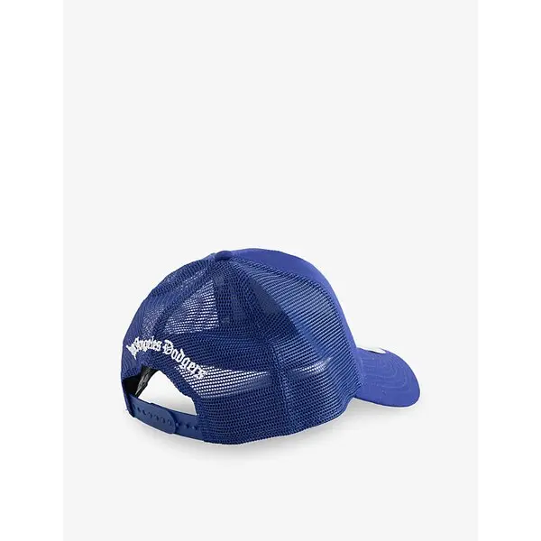 New Era La Dodgers Cotton And Mesh Trucker Cap