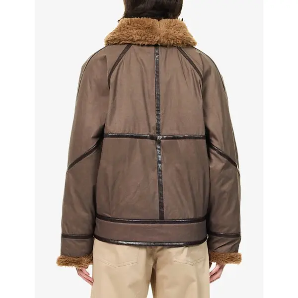 Isabel Marant Étoile Olinka Faux-fur Collar Padded Jacket