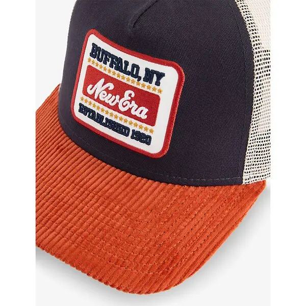 New Era New York Cotton And Mesh Trucker Cap