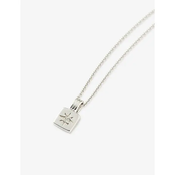 MISSOMA Mini Star Ridge Sterling Pendant Necklace