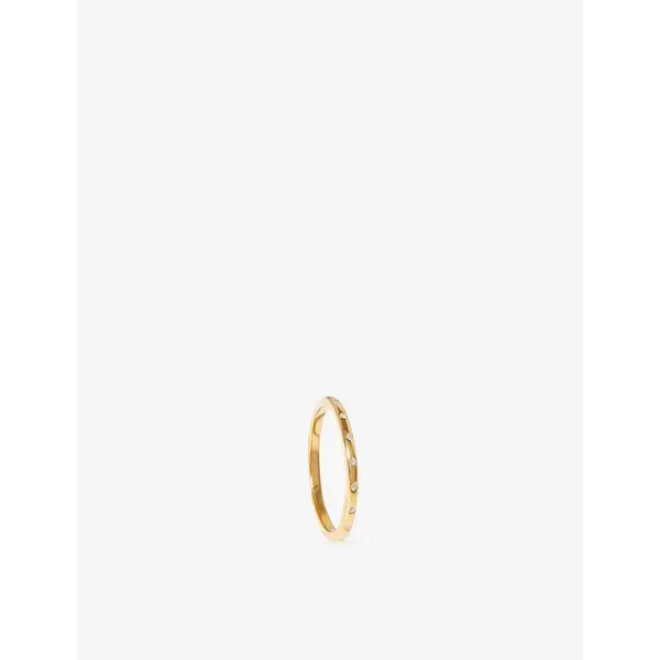 MISSOMA Solar Studded 18ct Vermeil-plated Sterling Silver Ring