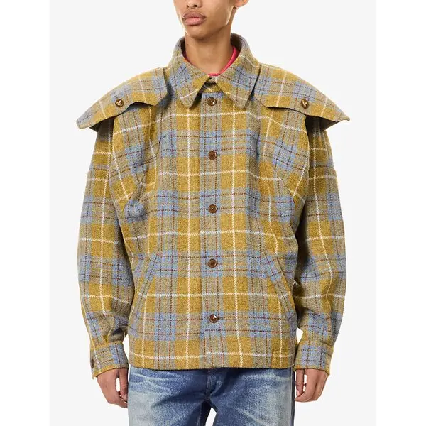 VIVIENNE WESTWOOD Check Broad Wool Jacket