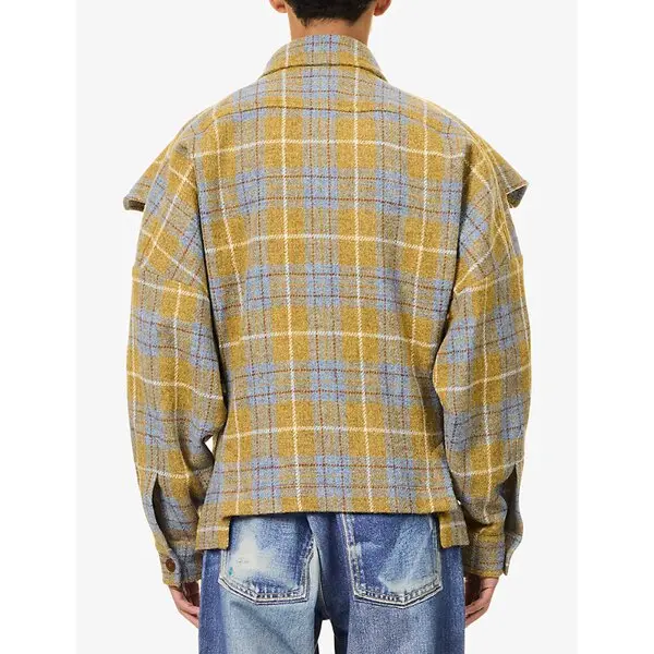 VIVIENNE WESTWOOD Check Broad Wool Jacket