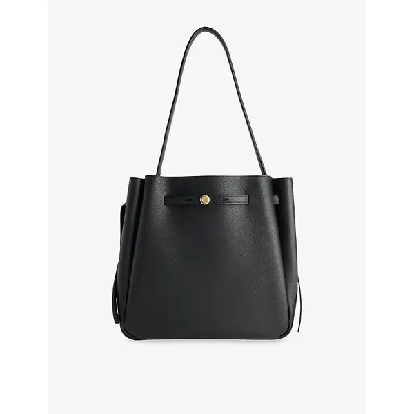 Tory Burch Large Leather Bucket Bag