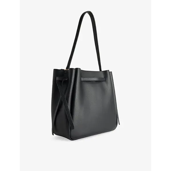 Tory Burch Large Leather Bucket Bag
