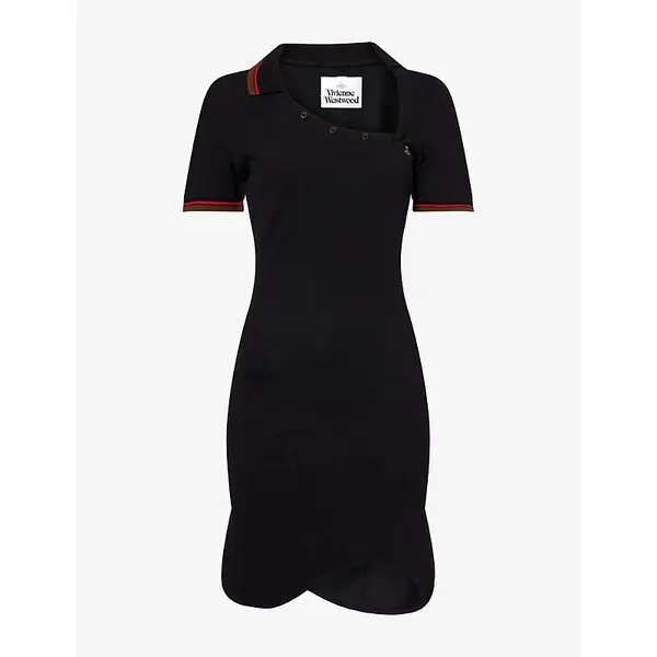 VIVIENNE WESTWOOD Glory Polo Cotton Midi Dress