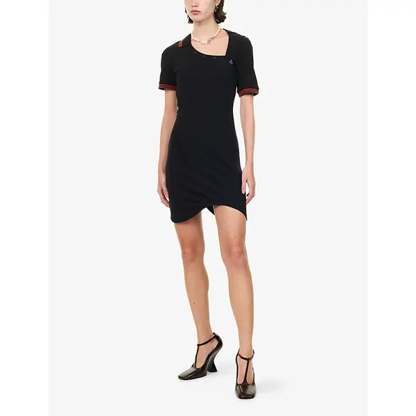 VIVIENNE WESTWOOD Glory Polo Cotton Midi Dress