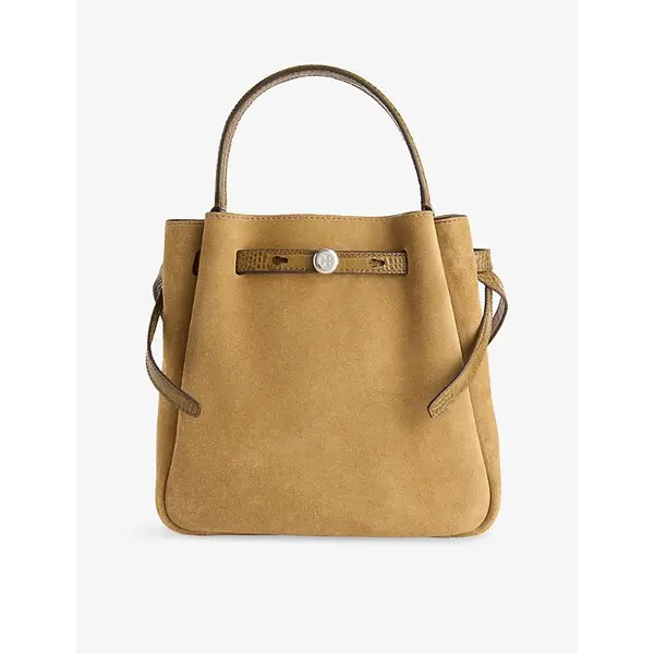 Tory Burch Romy Suede Bucket Bag