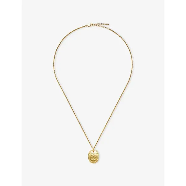 MISSOMA The Friendship Talisman 18ct -plated Brass Necklace - Gold