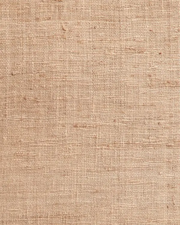 Quince Raw Silk Textured Pillow Cover - Sand