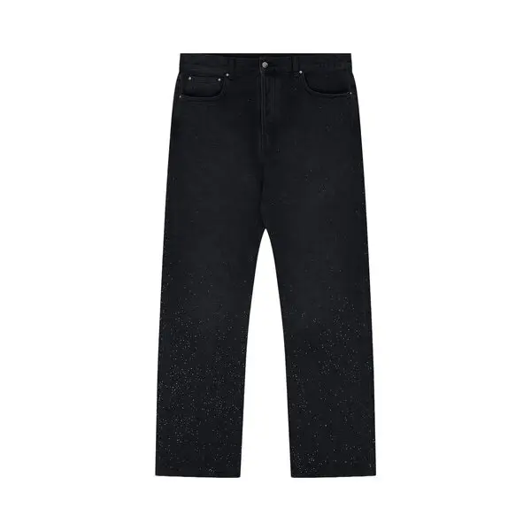 Amiri Crystal Burst Ma Paisley Straight Jean