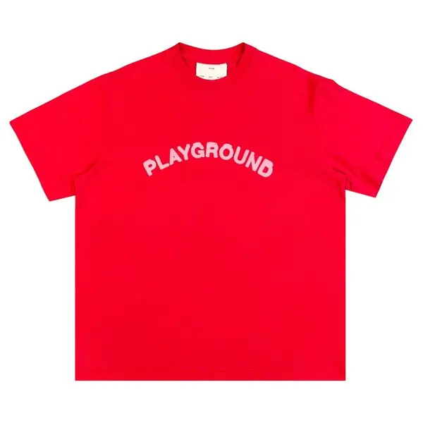 SONG FOR THE MUTE Playground Standard Tee - Red