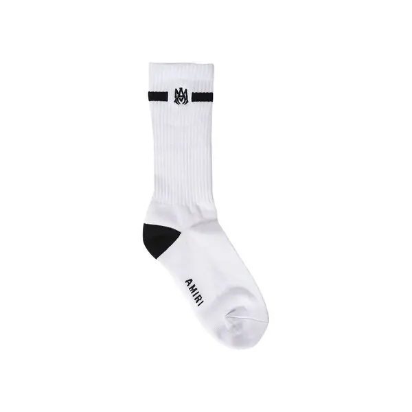 Amiri Ma Embroidery Crew Socks