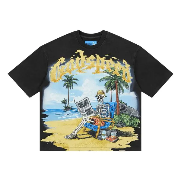 GODSPEED Skeleton Beach Ii Tee - Black