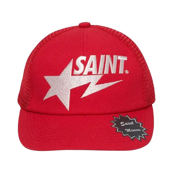 SAINT MICHAEL X Bape Mesh Cap
