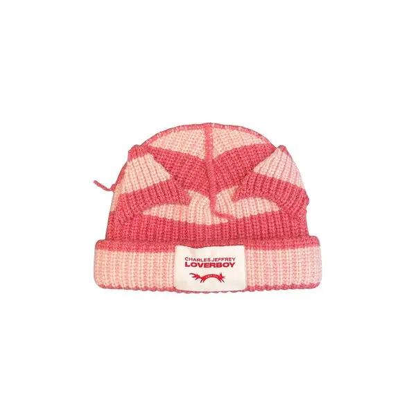 CHARLES JEFFREY Chunky Ears Beanie Stripe