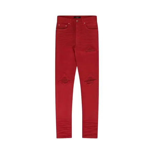 Amiri Mx1 Waxed Skinny Jeans