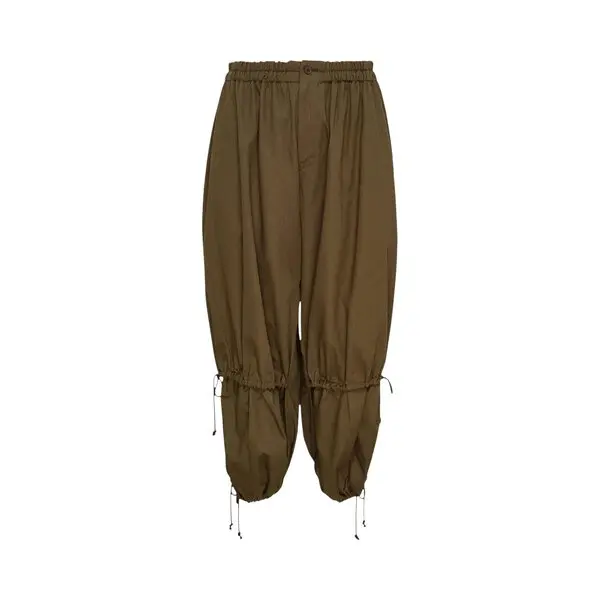 Y’s U-double Gather Pant 'khaki