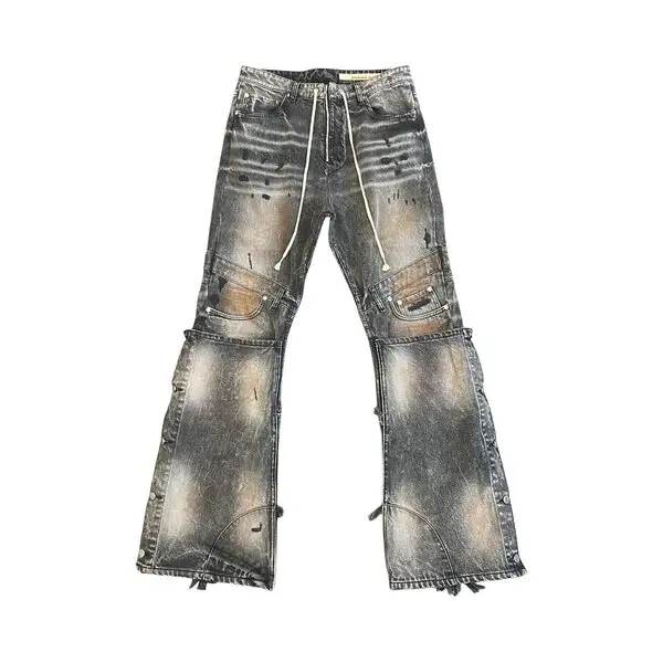 SECND SLF Reconstructed Texas Flare Denim