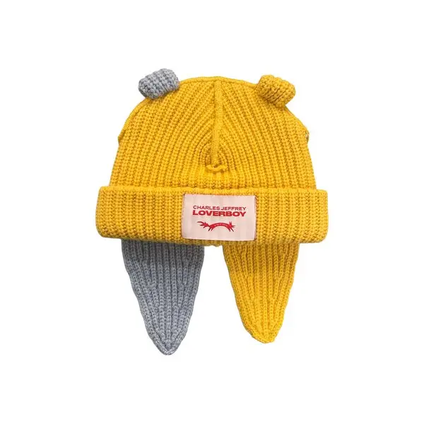 CHARLES JEFFREY Chunky Rabbit Beanie /light Blue