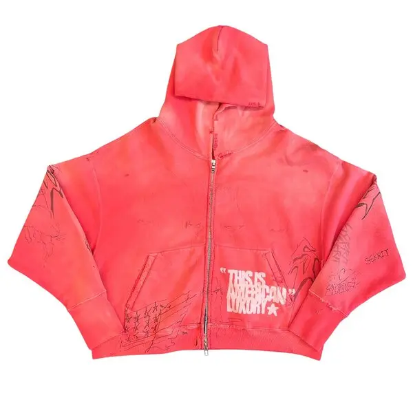 SEKRIT SAINTS Time Capsule Zip-up Hoodie