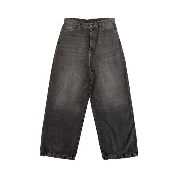 SECND SLF Extended Rise Pipe Denim