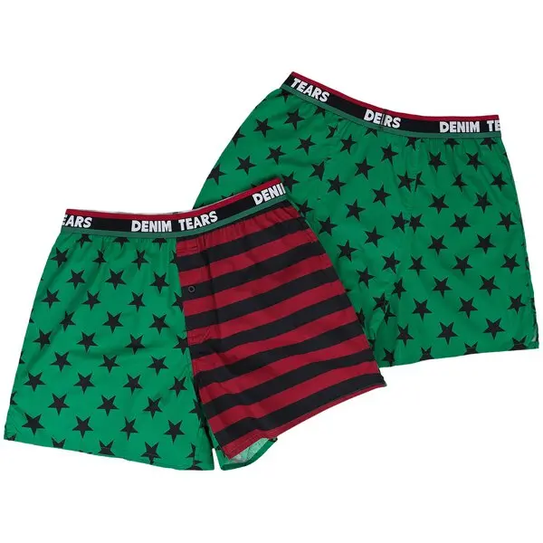 DENIM TEARS Stars Stripes Boxer Shorts 2-pack